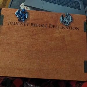 Personalized Engraved Wood Dungeon Master Screen With Custom Side ...