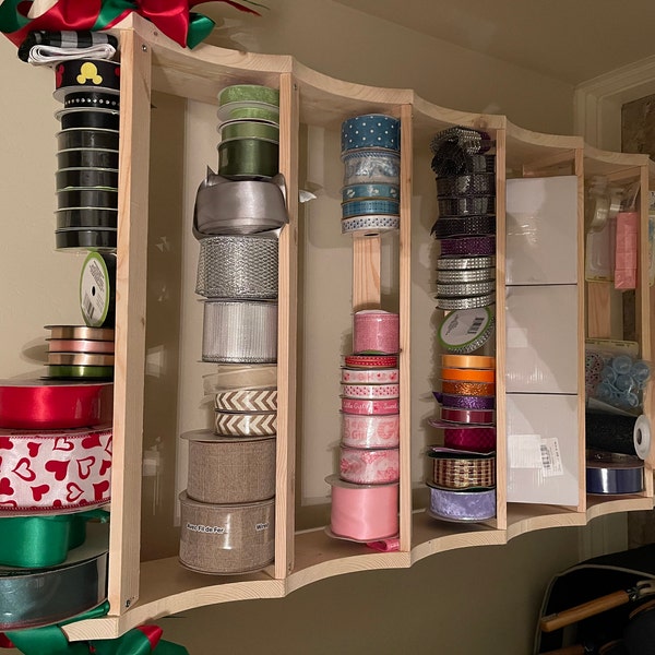 Ribbon Rack 7 Shelf - Etsy