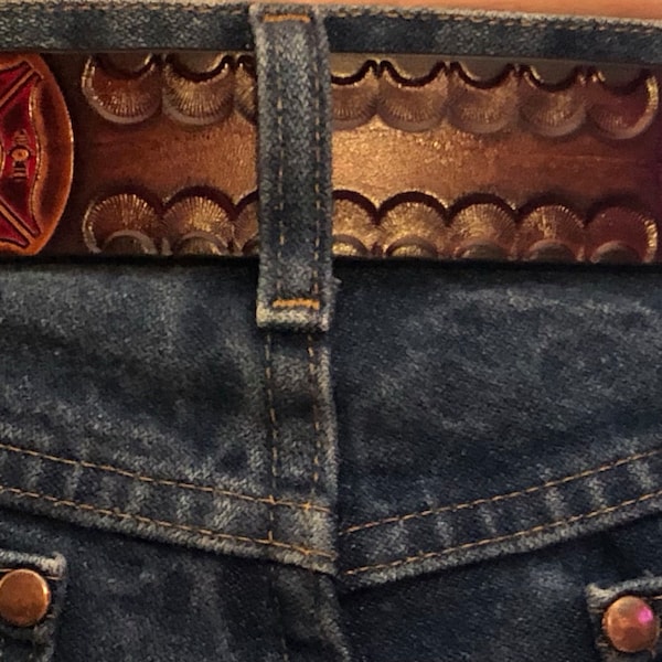 Firefighter Leather Belt, Fireman, USA Handcrafted Fire Department ...