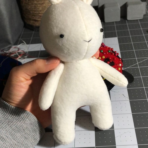 Easter Bunny Pattern, Rabbit Sewing Pattern, Stuffed Bunny Sewing ...