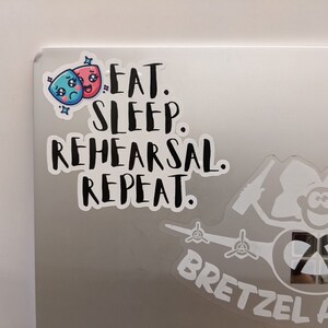 Stage Manager Stickers Theatre Humor Stickers Stage Manager Sticker ...