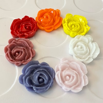 Rose Silicone Mold, Rose Silicone Chocolate Mold. Rose Baking Mold ...