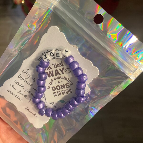 Custom Autism Friendship Bracelets/autism Beaded Bracelets/autism ...