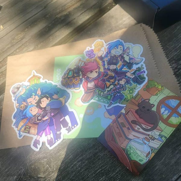 Arcane Family Hug Sticker - Etsy