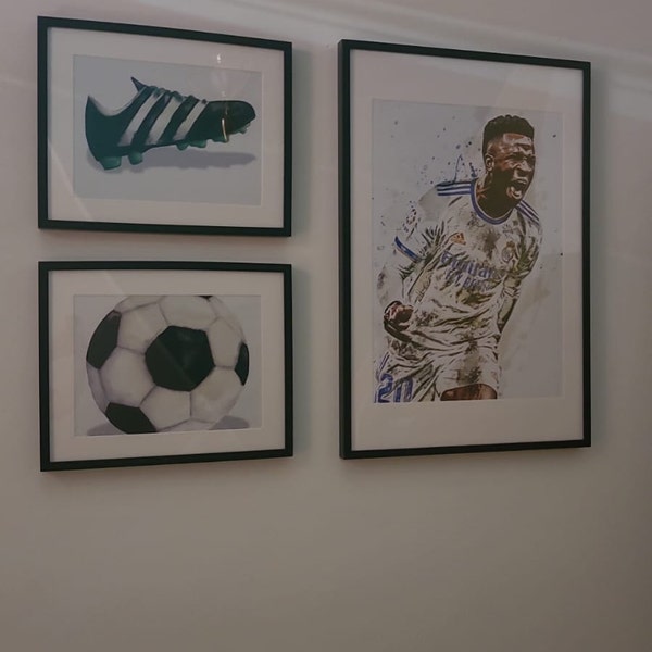 Soccer Print Set, Soccer Printable Art, Soccer Posters, Sport Art ...