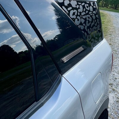Leopard Cheetah Print Spots Rear Side Window Decals for 2021 Ford ...