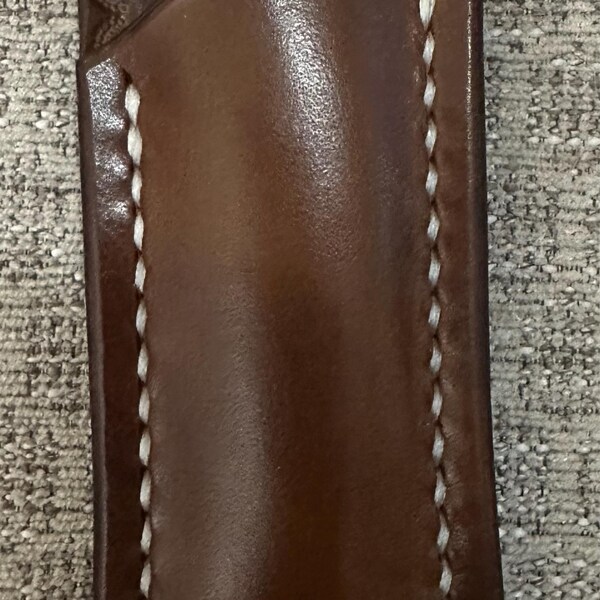 Case Trapper Leather Knife Sheath HD 8/9 Oz / Handsewn / Right Hand - Etsy