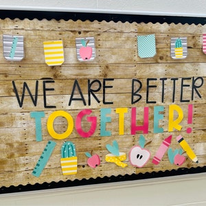 Boho Ocean Back to School and End of Year Bulletin Board Kit - Etsy