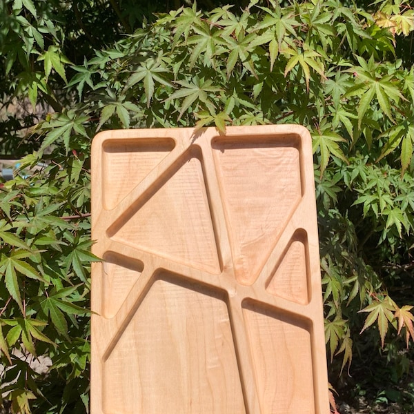 CNC Router File Charcuterie Board Tray Serving Tray, 3D Model File, 3D ...