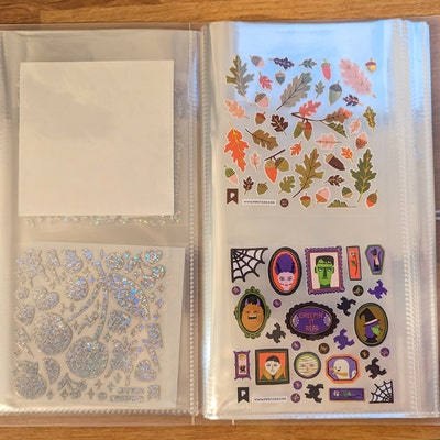 Sticker Storage Book, Storage Album, Photo Storage, Large Size, Back to ...