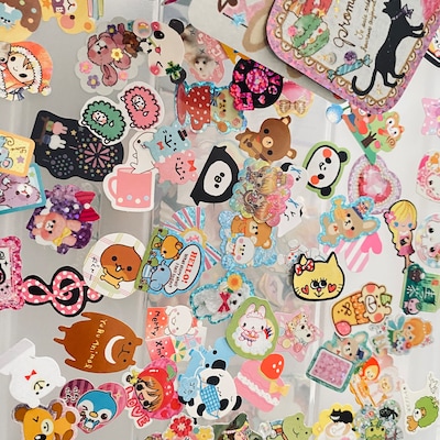 Cream Puff Seal Collection Sticker Sheet LOT Japan Kawaii Food - Etsy