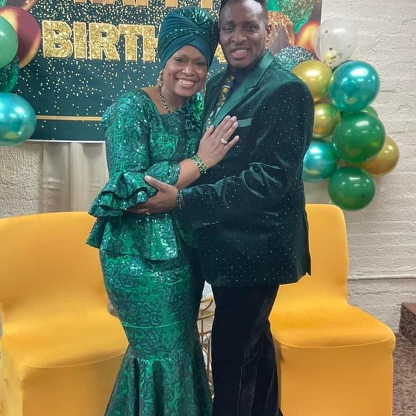 Aso Oke Auto Gele , Gold Wedding Hat for Women, Africa Nigeria Party ...