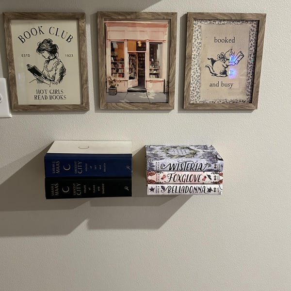 Vintage Book Art, Cute Reading Poster, Classroom Wall Art, Booked and ...