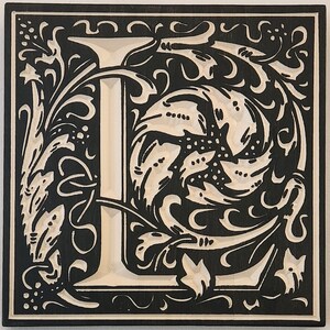 Engraved Letter C Times New Roman Font Wood Wall Art Wood - Etsy