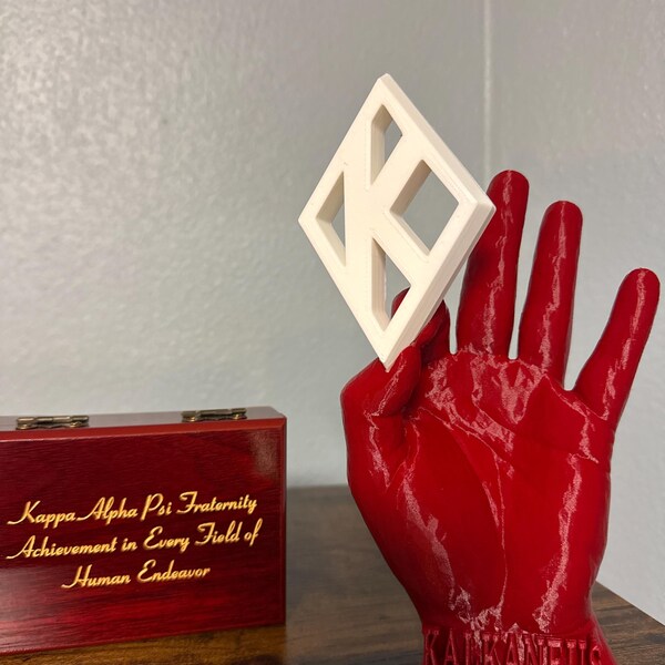 Personalized Kappa Alpha Psi Hand - Etsy