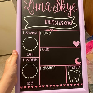 Veterinary First Visit Chalkboard Vet Visit Chalkboard - Etsy