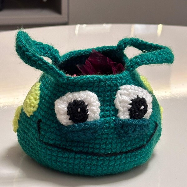 Crochet Monster Bag Pattern. Easy Instructions for Cute Boys & Girls ...
