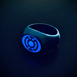 Anodized Yellow Fear Ring - Etsy