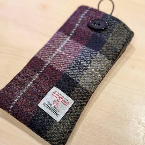 Authentic Harris Tweed Fabric Material for Craft Work Various Sizes ...