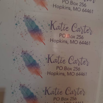 Spring Tree Return Address Labels / Unique Gift / 2 X 2 Inch - Etsy