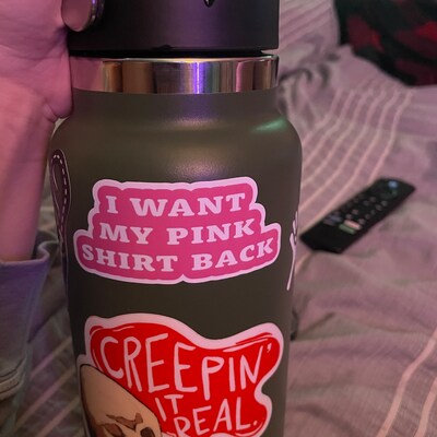 Wanna Go Thrifting Waterproof Sticker Retro 70s Thrifting Cute Vinyl ...