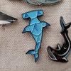 Hammerhead Origami Pin - Etsy Canada
