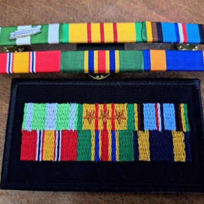 Medal Ribbons Patch Turn Your Military Medal Ribbons Into an ...