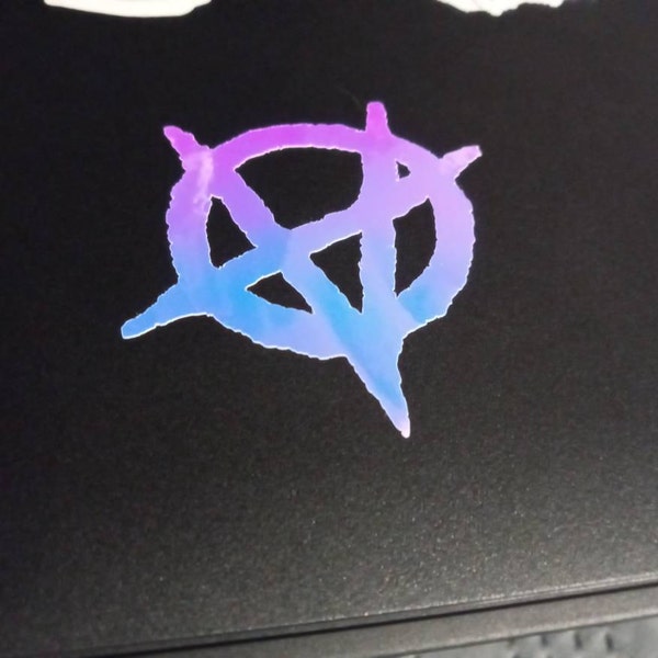 Anarchy Decal Anarchist Laptop Decal Anarchy Car Decal Anarchy Symbol ...