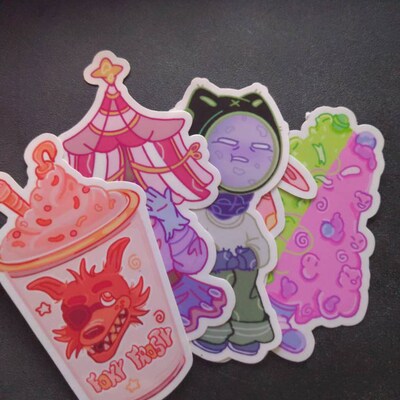 Creepy Eyes Sticker Sheet/creepycute/kidcore/weirdcore/dreamcore ...