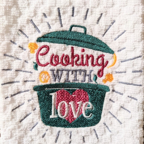 Machine Embroidery Designs - Cooking Hobby Collection of 6 - Etsy