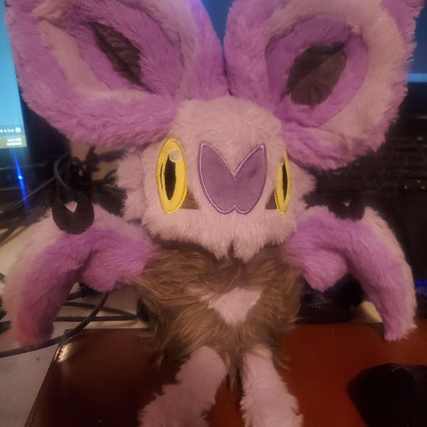 Instock Pomzy the Pom Pom Clown Bat Plush 20cm - Etsy