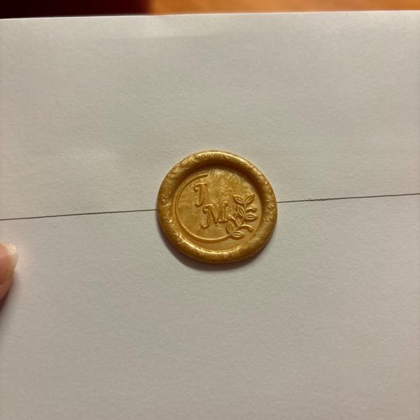 Custom Wax Seal Logo Stickers,40 Logo Series Designs,handmade Self ...