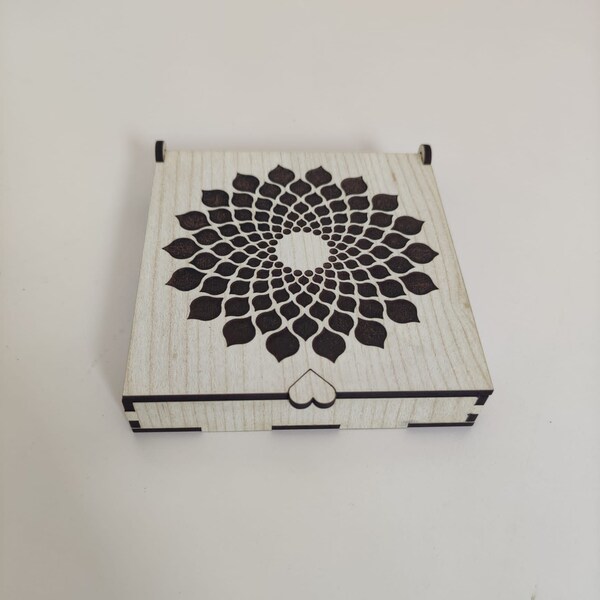 Laser Cut Ring Box, Wooden Gift Box Laser Cut, Laser Cut Wooden Box ...