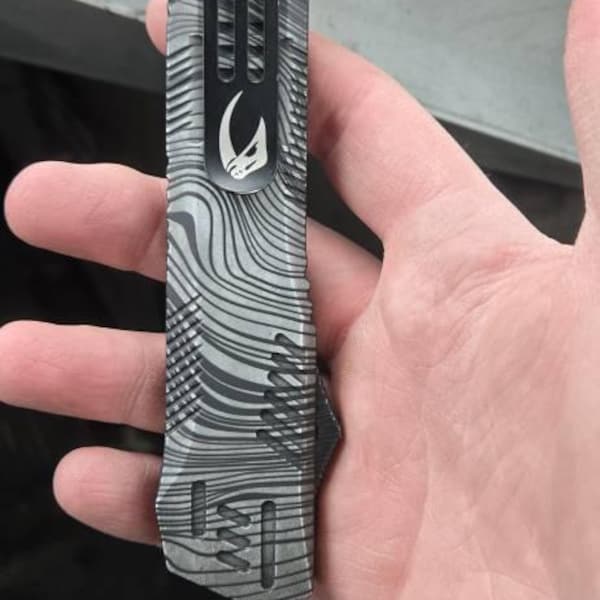 Automatic Tool Without Blade. Can Accept Razor Blades. Beskar Engraved ...