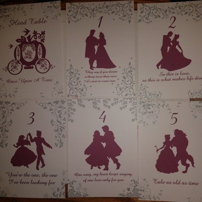 Story Book Quotable Table Numbers Select Your Quotable Cards Quotable ...