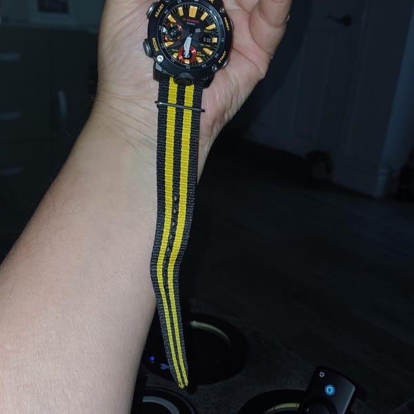 18mm 19mm 20mm 21mm 22mm 24mm Two-piece Quick Release Ribbed Nylon ...