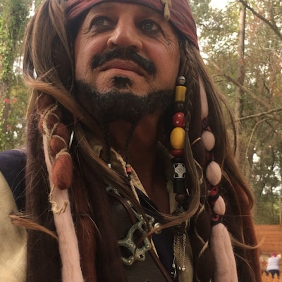 Realistic Fake Tony Stark's Beard Kit Full Handmade - Etsy