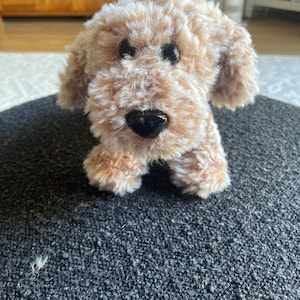 Knit Dog Pattern PDF Winnie the Cockapoo Poodle Mix Puppy Knitting for ...