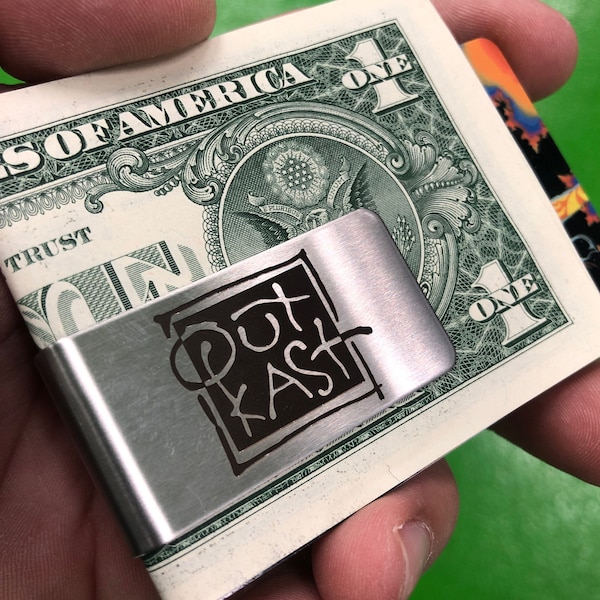 Business Logo Money Clip, Custom Engraved Logo Money Clip, Corporate ...