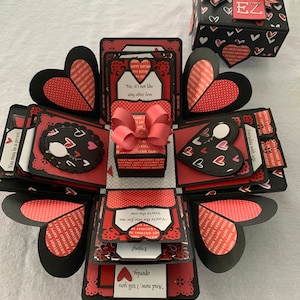 3-D POP up CARD for Any OCCASION Personalized Floral Bouquet Card 6.5 ...