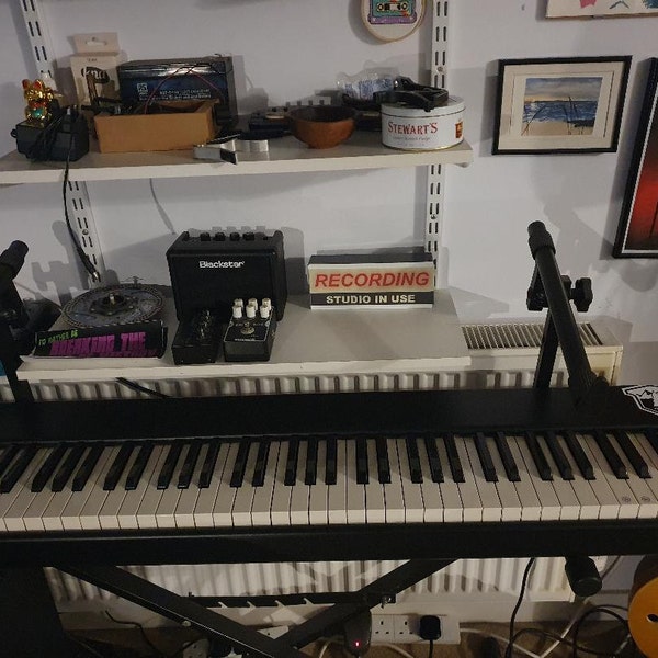 Light up Recording Studio in Use Sign - Illuminated Music Entertainment ...