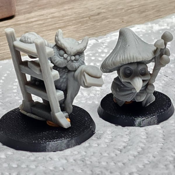 Zombie Butcher - 3D Printed Miniature Model for Dnd and Roleplaying ...