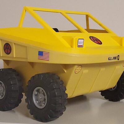 ATV Hand Rail GI Joe All Terrain 6 Wheel Vehicle Replica 3D Printed ...