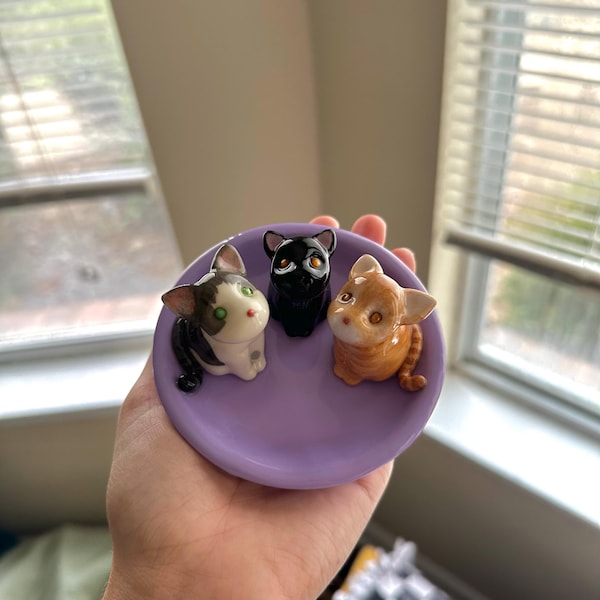 CUSTOM Clay Pet Jewelry Dish | Clay Pet Trinket Dish Commission - Etsy