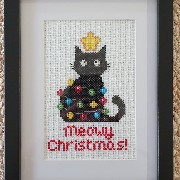 Mini Christmas Characters. Set of 21 Tiny Christmas Cross Stitch ...