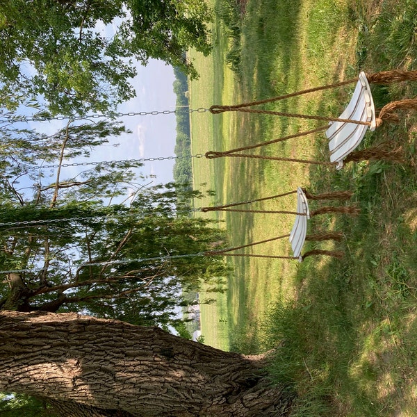 Wildflower Wine Barrel Rope Swing - Etsy