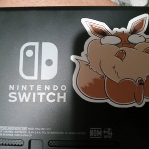 Pokemon Eevee Goofy Sticker - Etsy