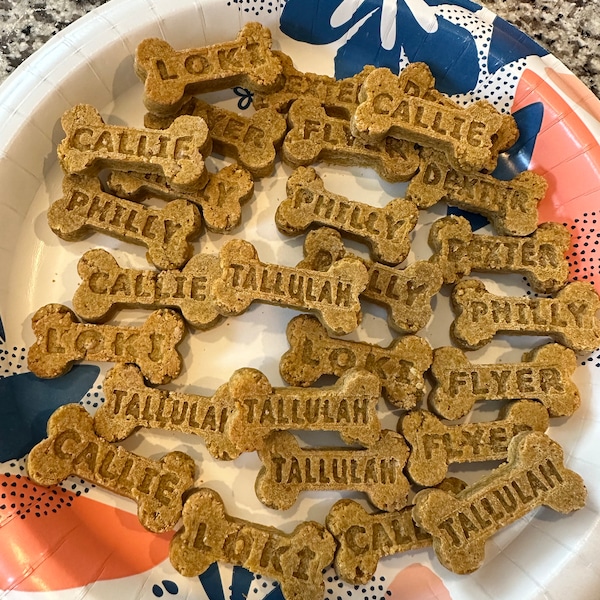 Personalized Dog Treat Mold | Customized Dog Treats With Name | Custom ...