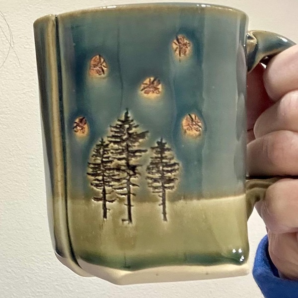 Firefly Mug, Pine Tree Mug, up North Summer Mug, Camping Coffee Cup ...