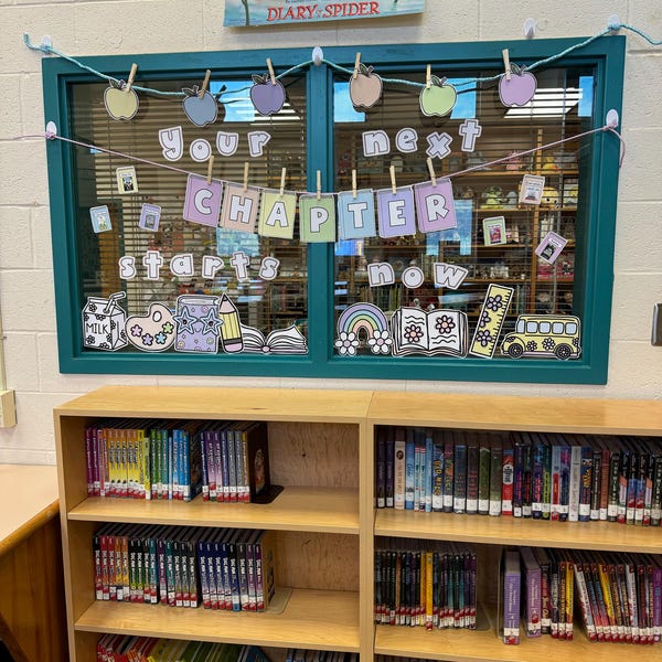 BACK TO SCHOOL Bulletin Board | Reading Bulletin Board | Back to School ...